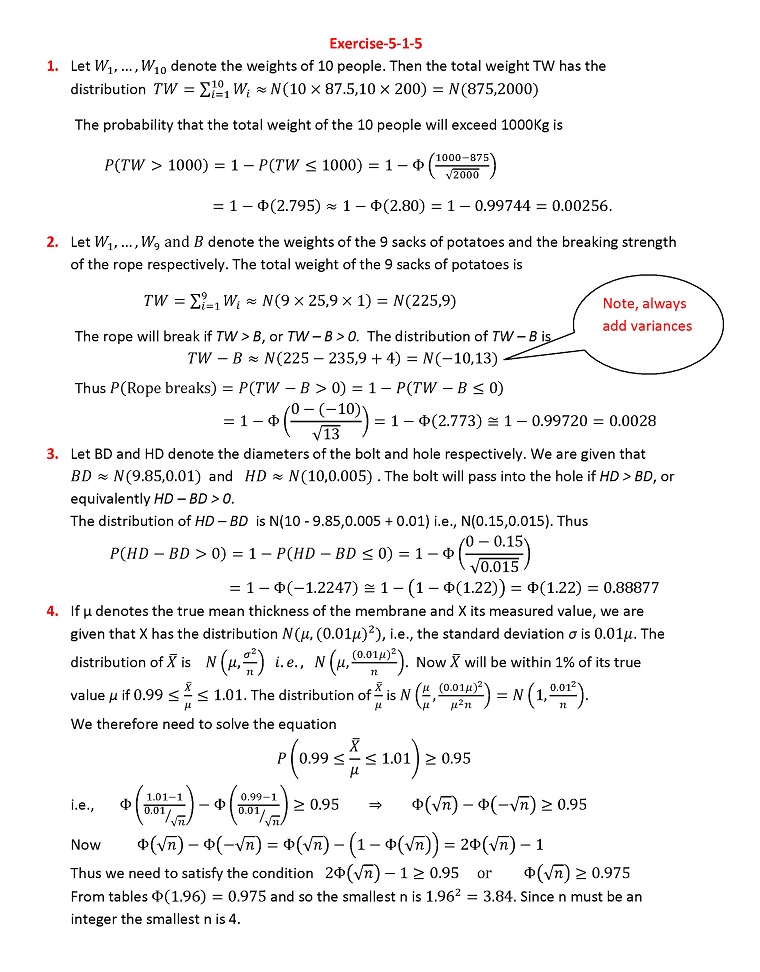 Stats – Level 5 – Maths Tutor